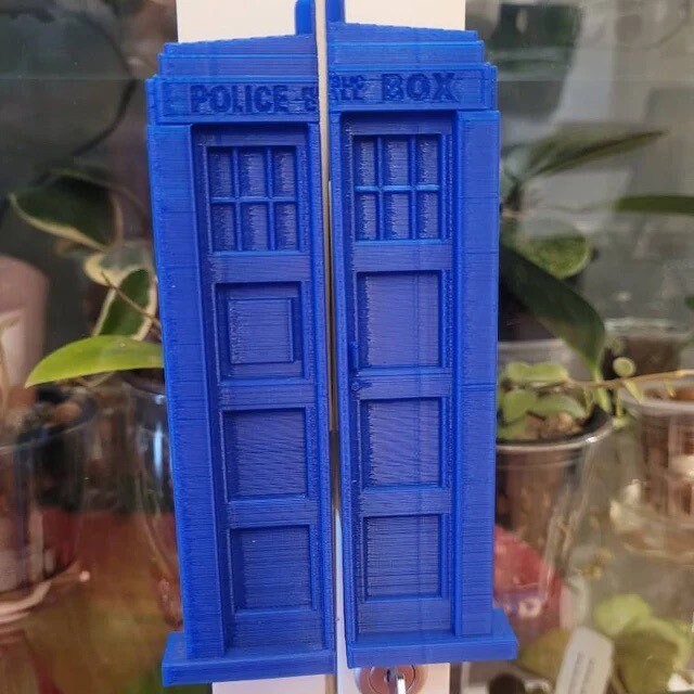 IKEA Rudsta Wide Cabinet Handles Tardis Doctor Who - Etsy