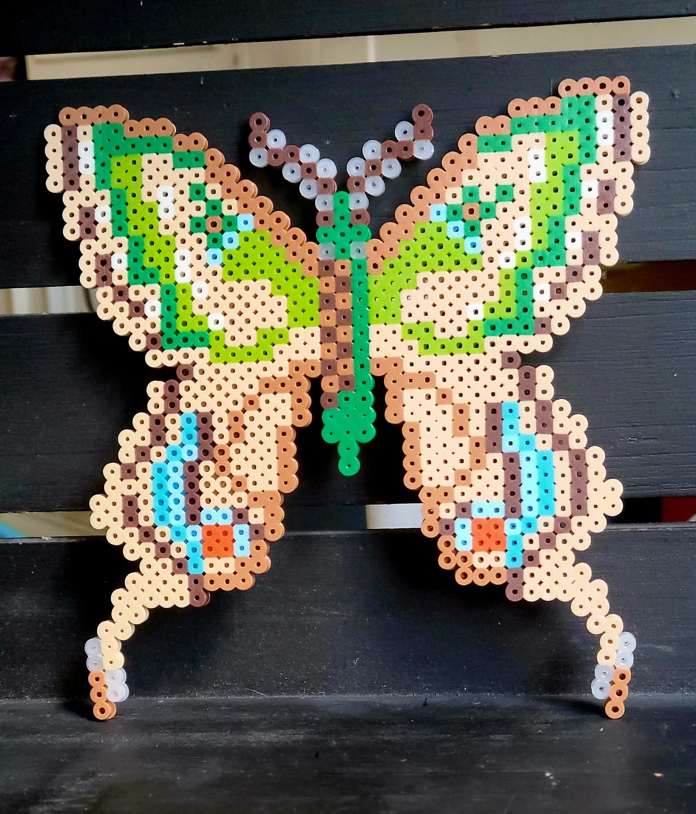 Perler Bead Butterfly Firgurine Faux Bug - Etsy