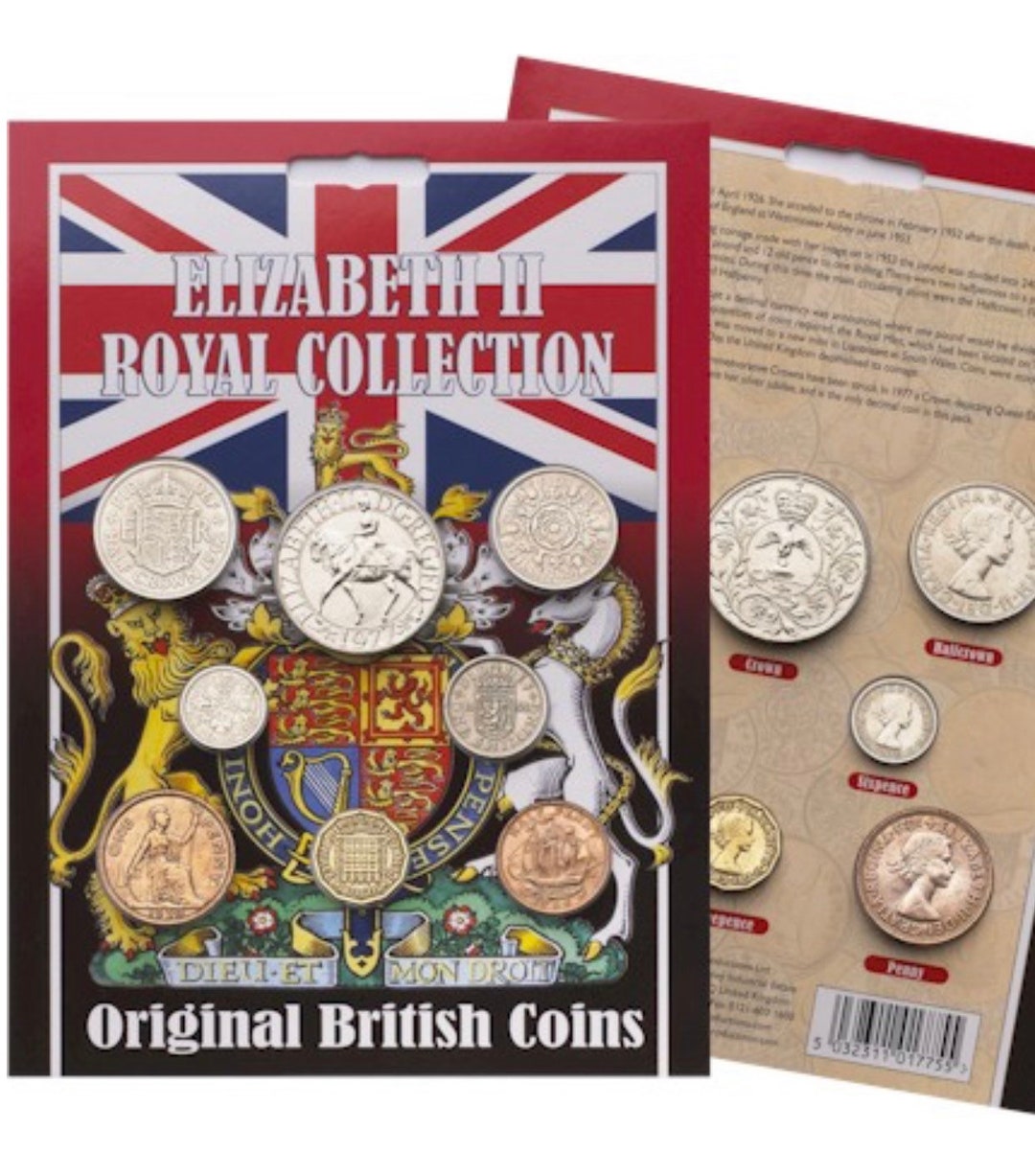 Elizabeth II Royal Coin Collection - Etsy