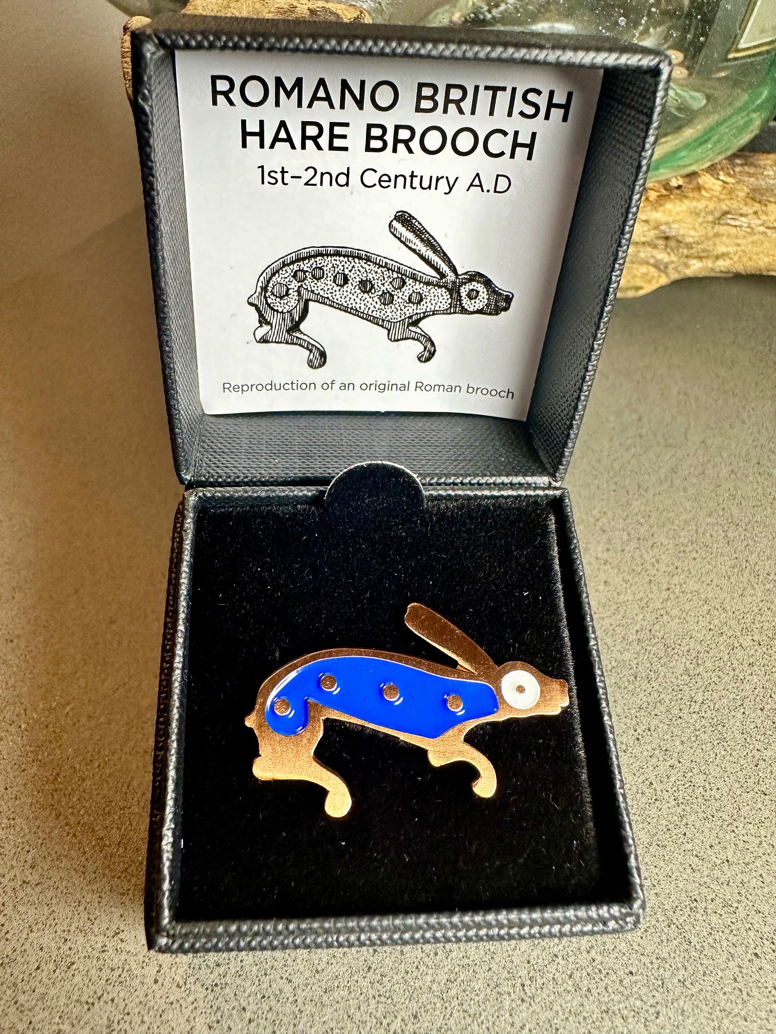 Roman Hare 1st-2nd Century A.D Enamel Brooch red or Blue - Etsy UK