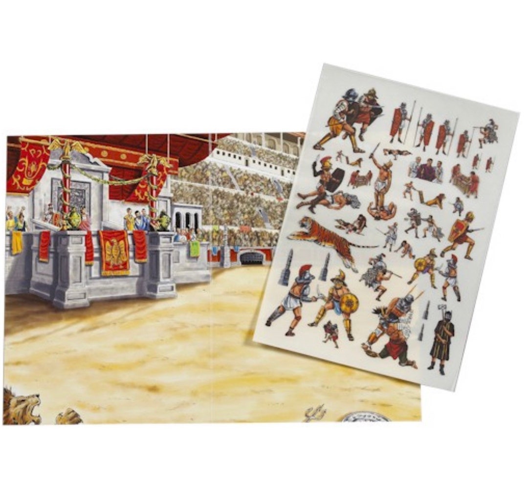 Roman Gladiator Transfer Sticker Pack - Etsy UK