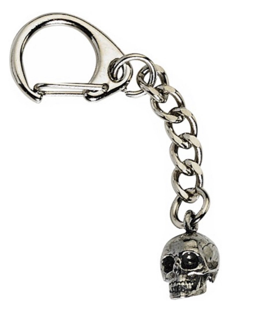 Skull Keyring - Etsy