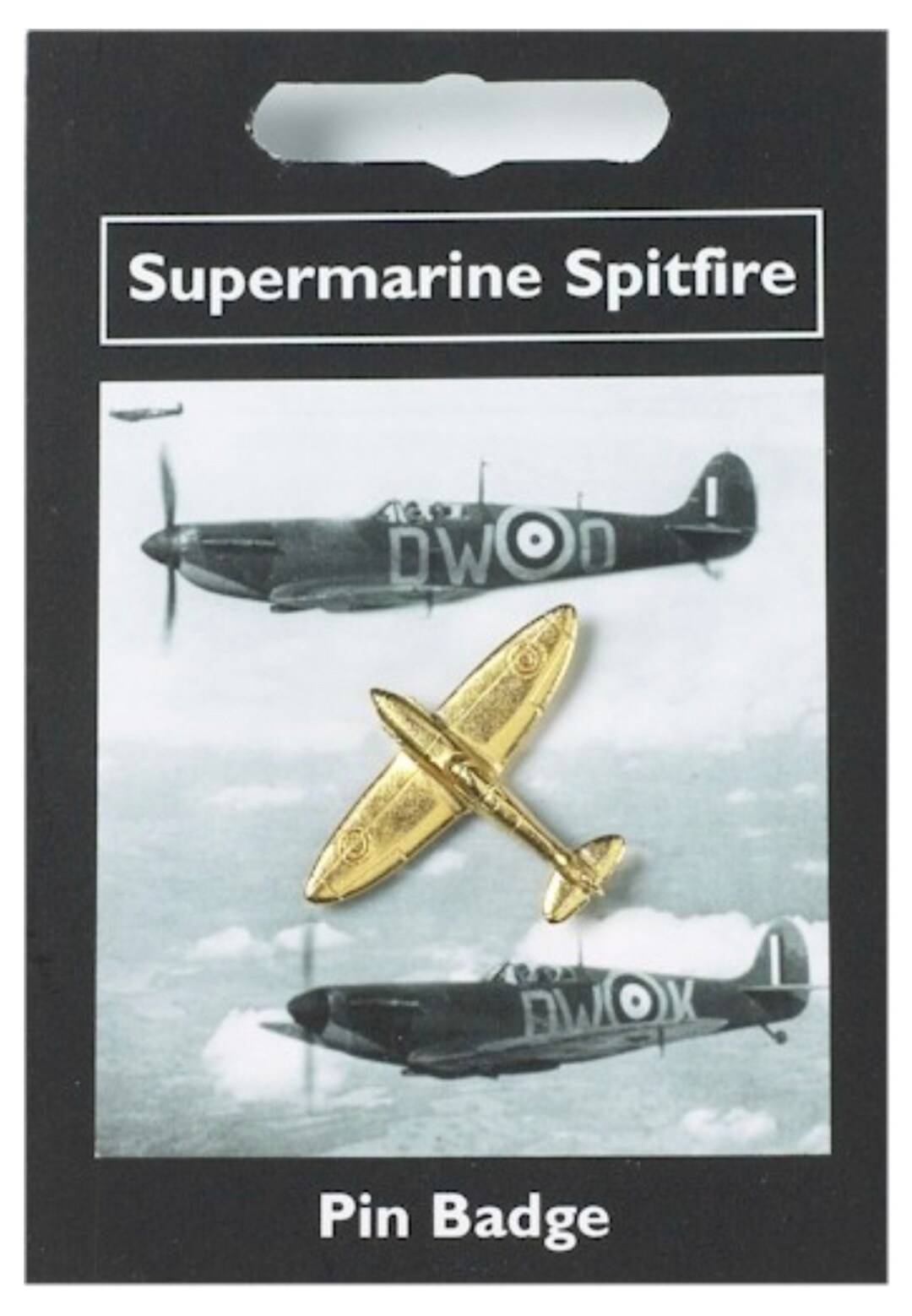 Supermarine Spitfire Pin Badge Gold Plated - Etsy