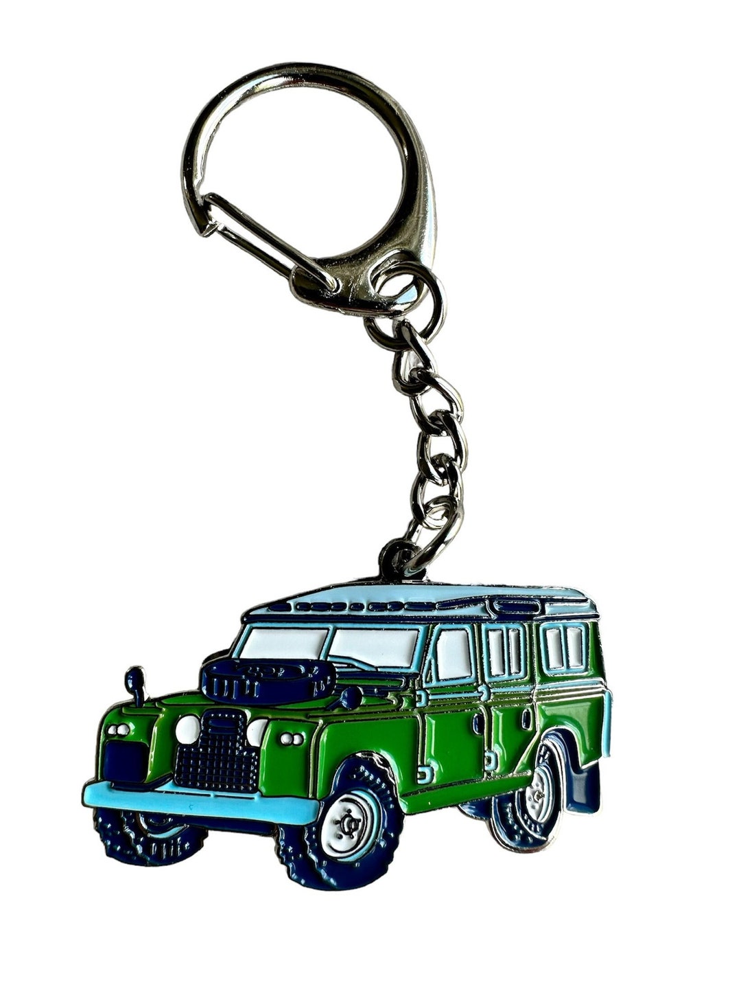 4x4 Vintage Land Rover Defender Keyring - Etsy