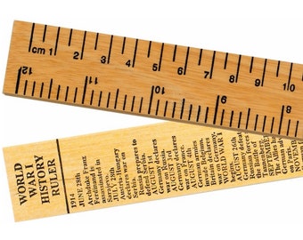 British History Wooden Timeline Ruler 30cm Updated With Charles III - Etsy
