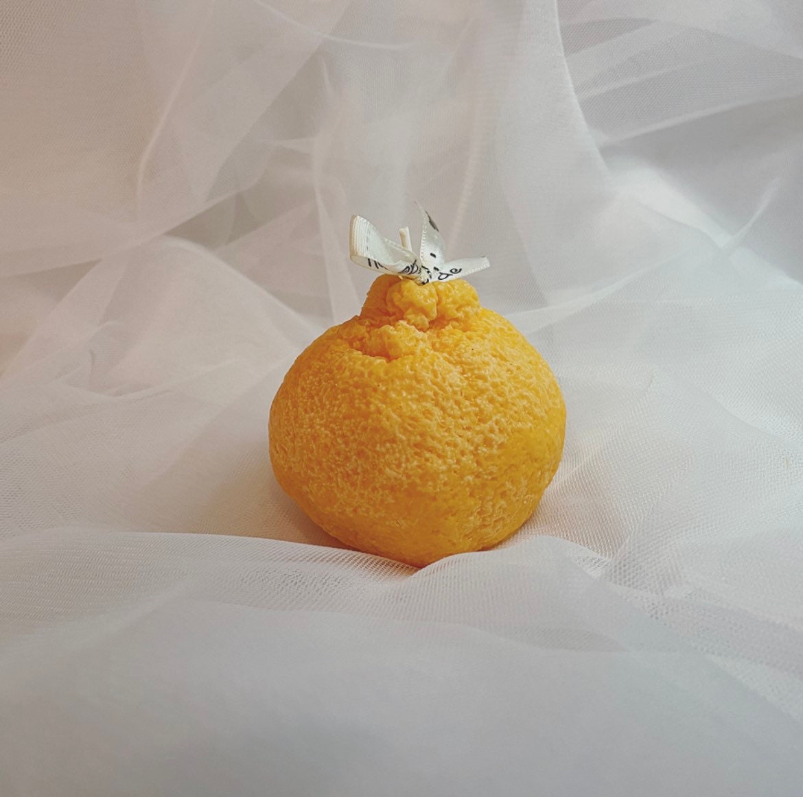 Sumo Citrus Candle | Orange Shapecandle | Real Fruit Candle | Soy Wax ...