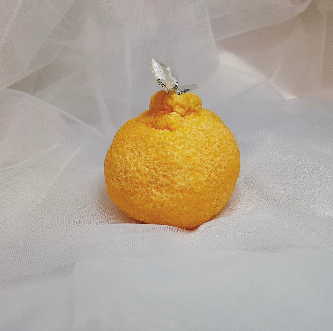 Sumo Citrus Candle | Orange Shapecandle | Real Fruit Candle | Soy Wax ...