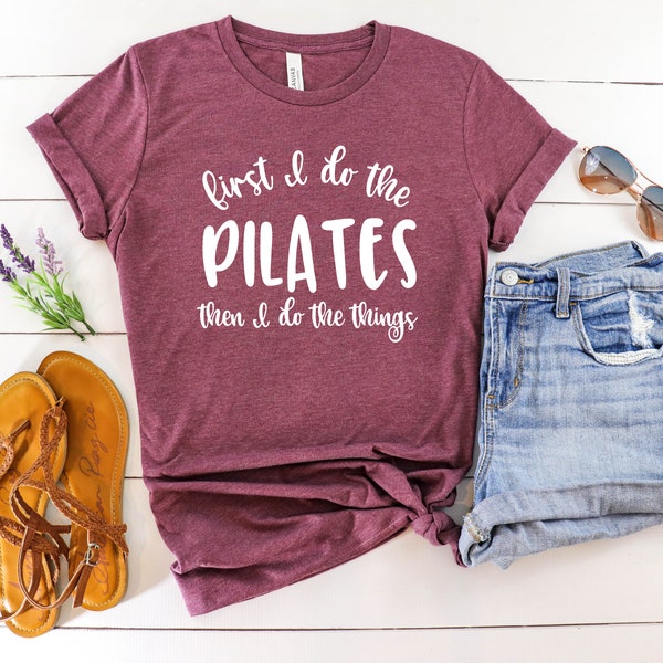 Pilates Shirt Women - Etsy