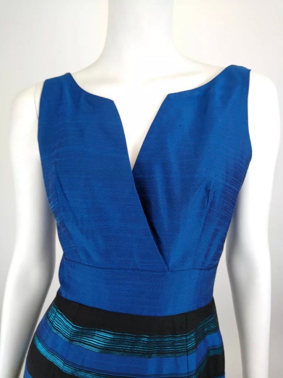 Vintage 1960s by Jean Allen black and blue psychedeli… - Gem