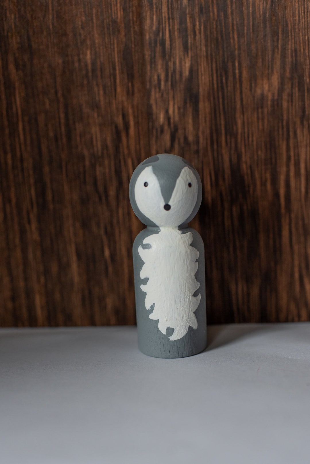 Wolf | Wooden Toys | Dollhouse Montessori | Peg Dolls | Pretend Play ...