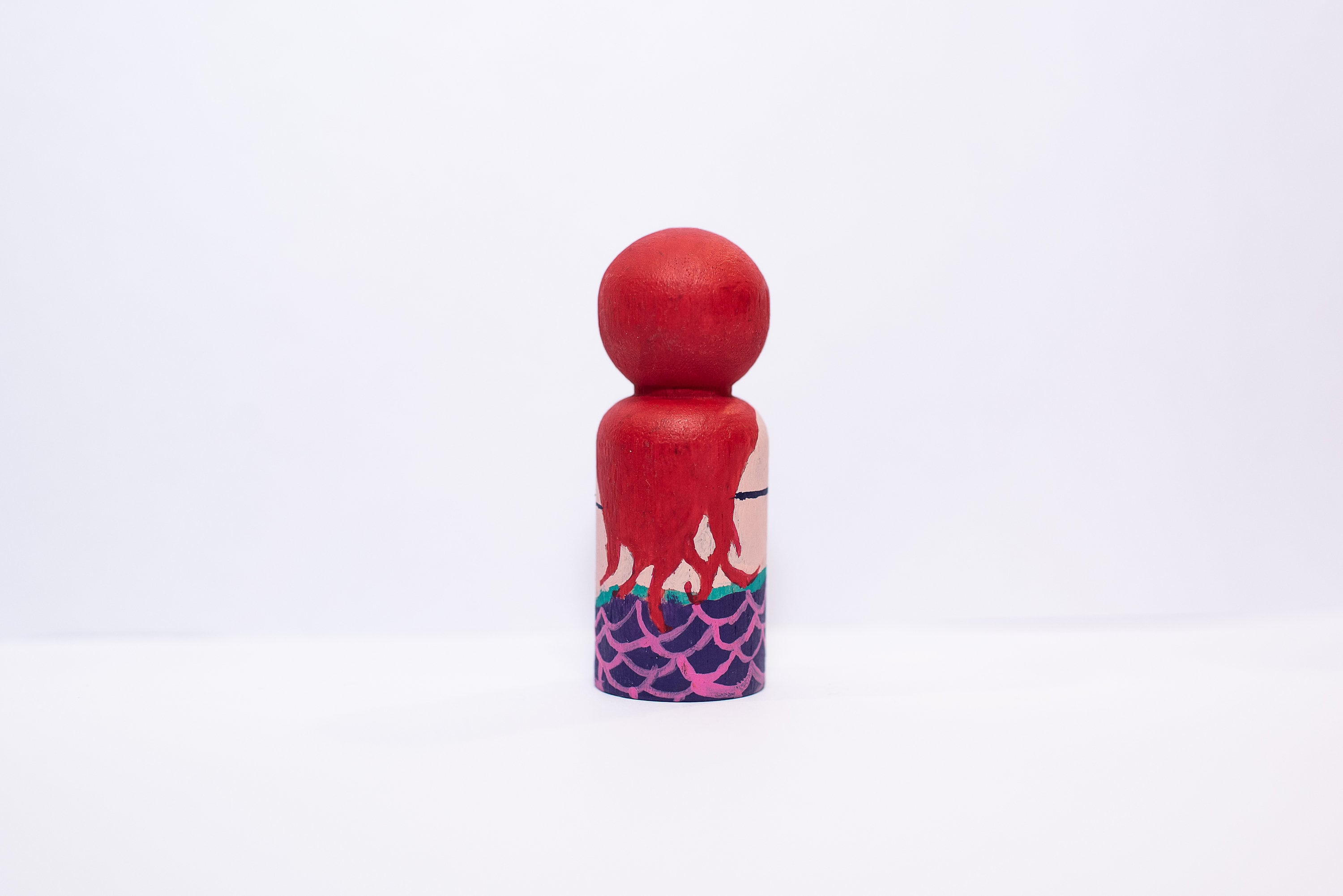 Mermaid Peg | Peg Dolls | Dollhouse Montessori | Peg Dolls | Pretend ...