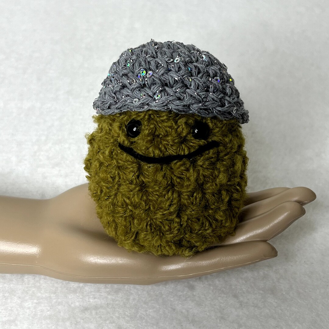 Handmade Crochet Nug Buddy Plushie With Removable Hat - Etsy