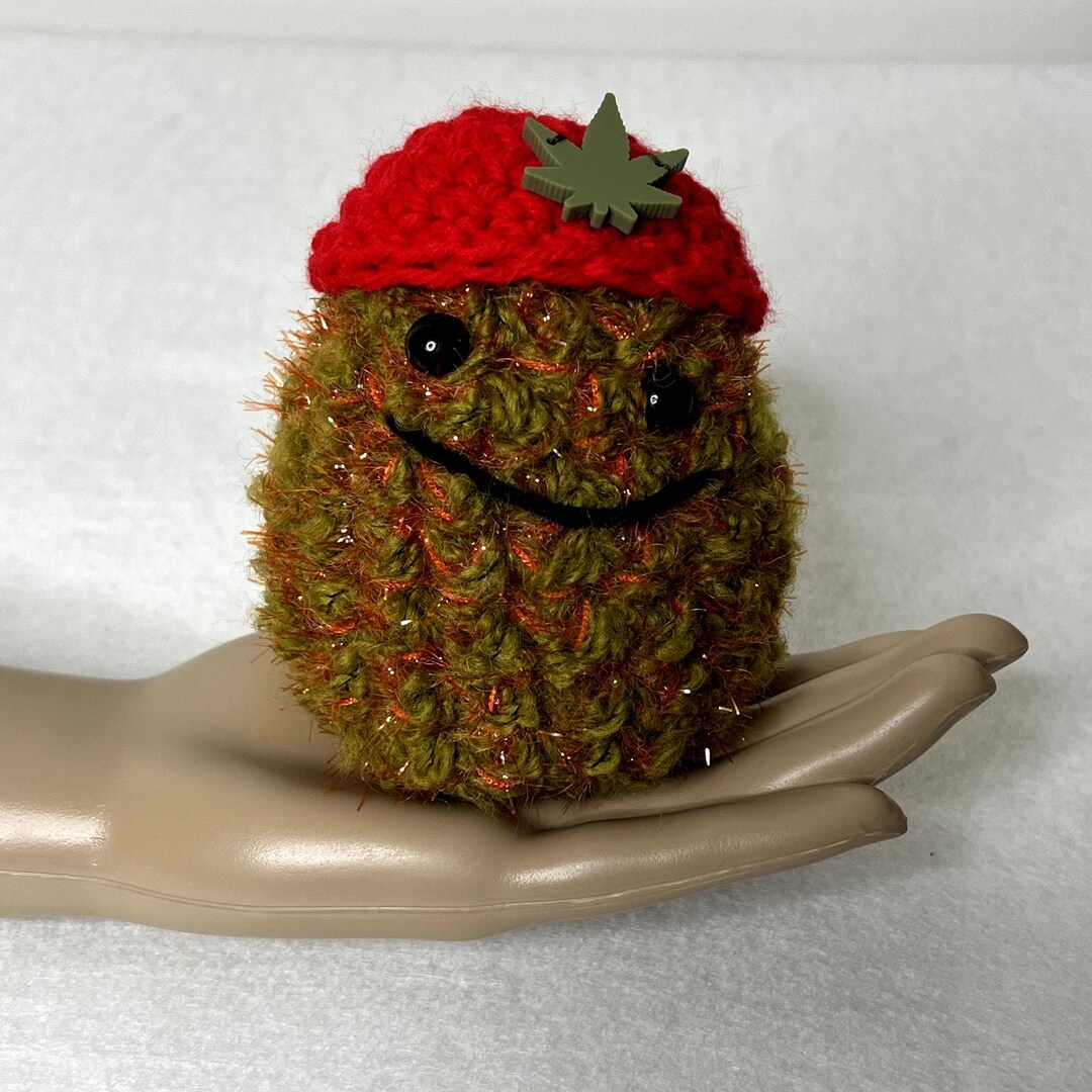 Handmade Crochet Nug Buddy Plushie With Removable Hat - Etsy