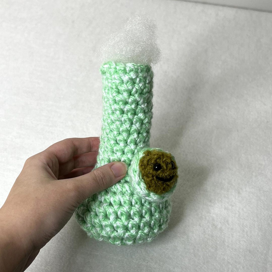 Handmade Crochet Nug Buddy Bong Plushie With Removable Nug - Etsy