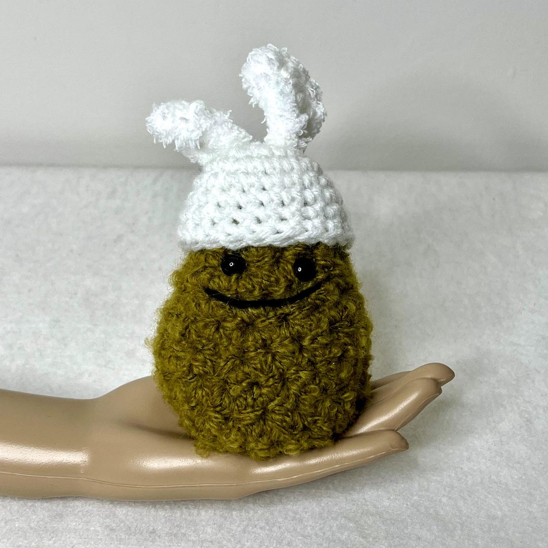 Handmade Crochet Nug Buddy Plushie With Removable Hat - Etsy
