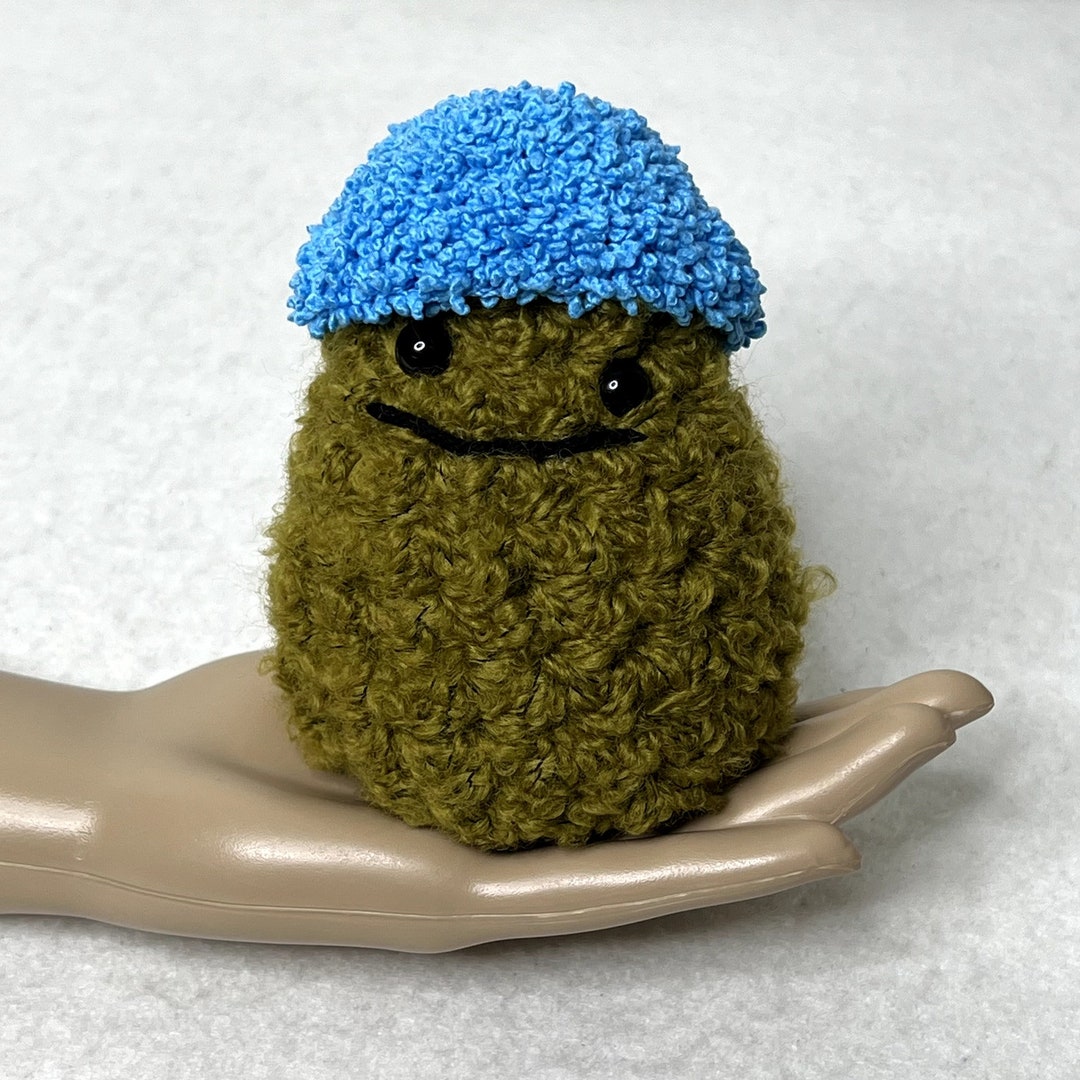 Handmade Crochet Nug Buddy Plushie With Removable Hat - Etsy