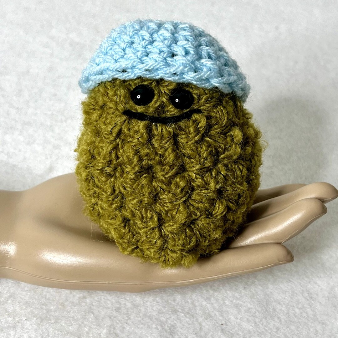 Handmade Crochet Nug Buddy Plushie With Removable Hat - Etsy