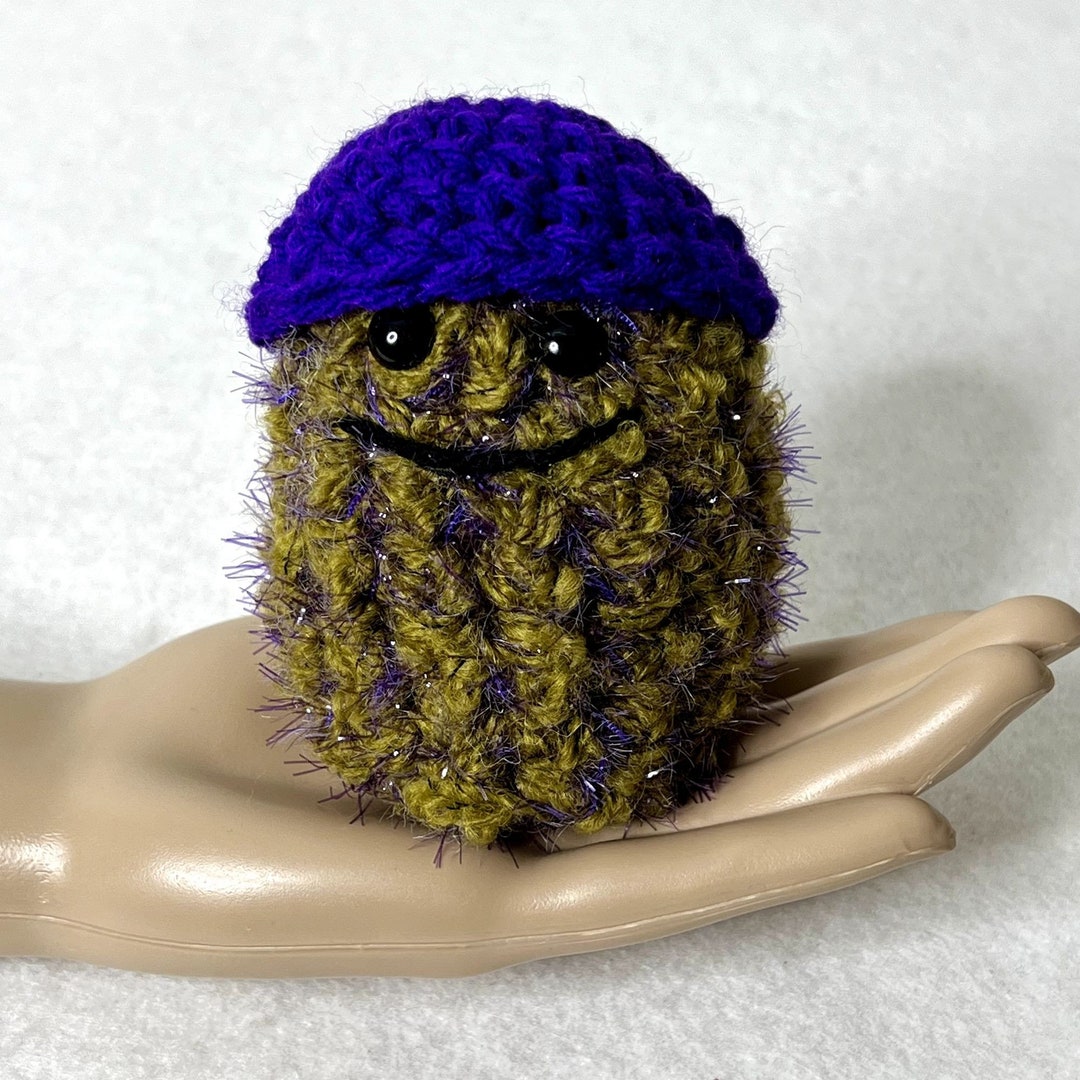 Handmade Crochet Nug Buddy Plushie With Removable Hat - Etsy