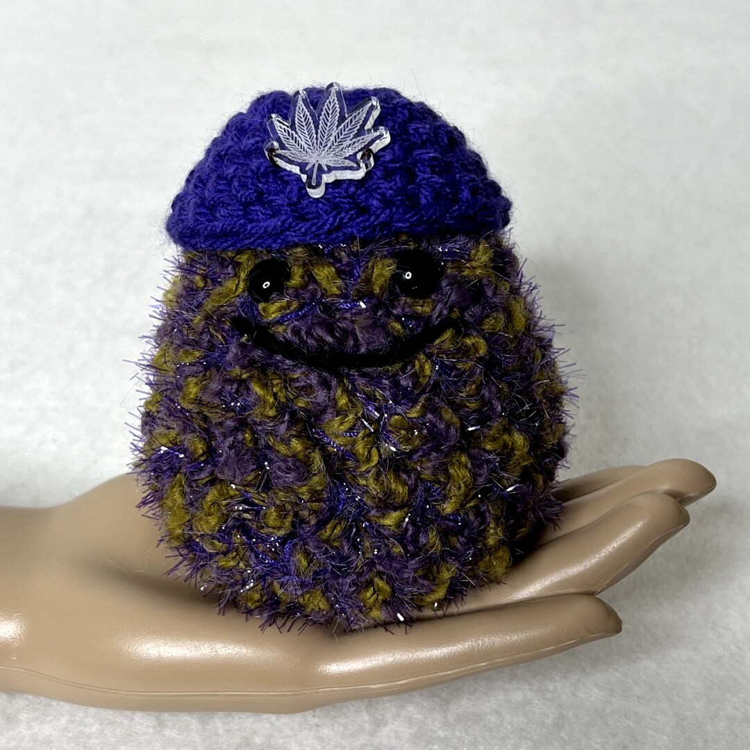 Handmade Crochet Nug Buddy Plushie With Removable Hat - Etsy