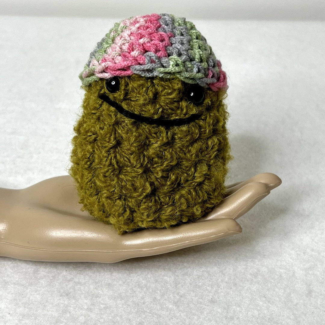 Handmade Crochet Nug Buddy Plushie With Removable Hat - Etsy
