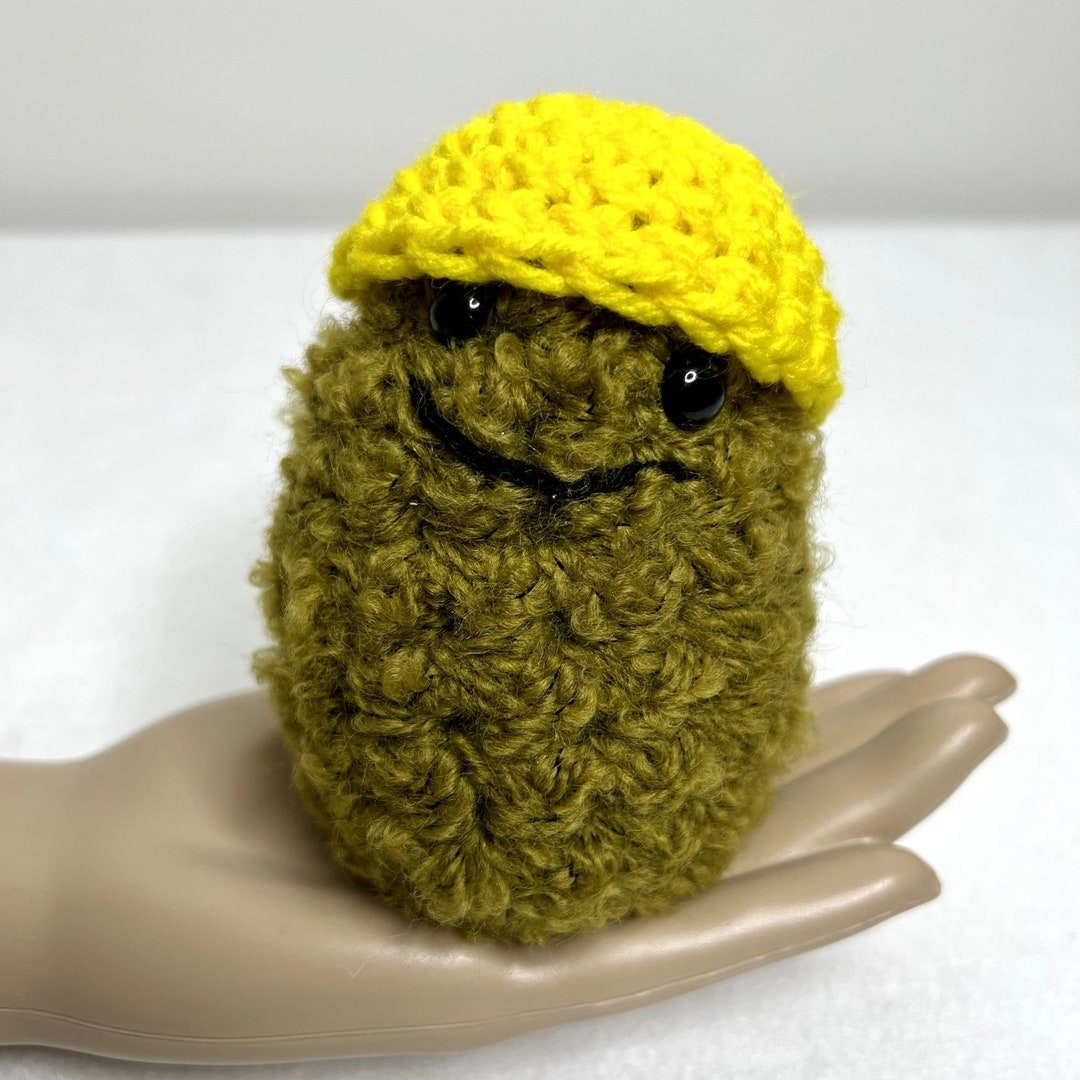 Handmade Crochet Nug Buddy Plushie With Removable Hat - Etsy
