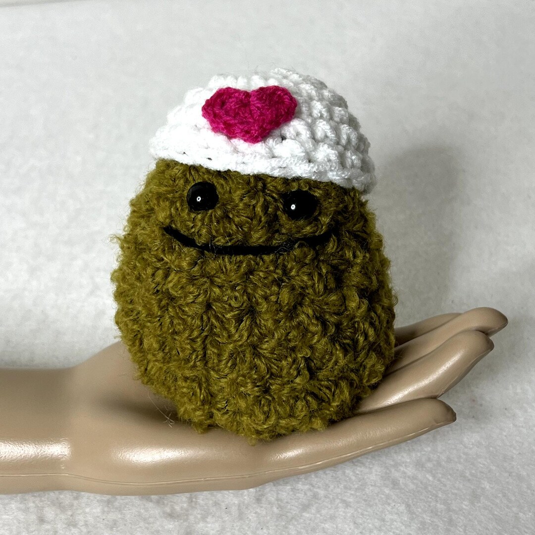 Handmade Crochet Nug Buddy Plushie With Removable Hat - Etsy