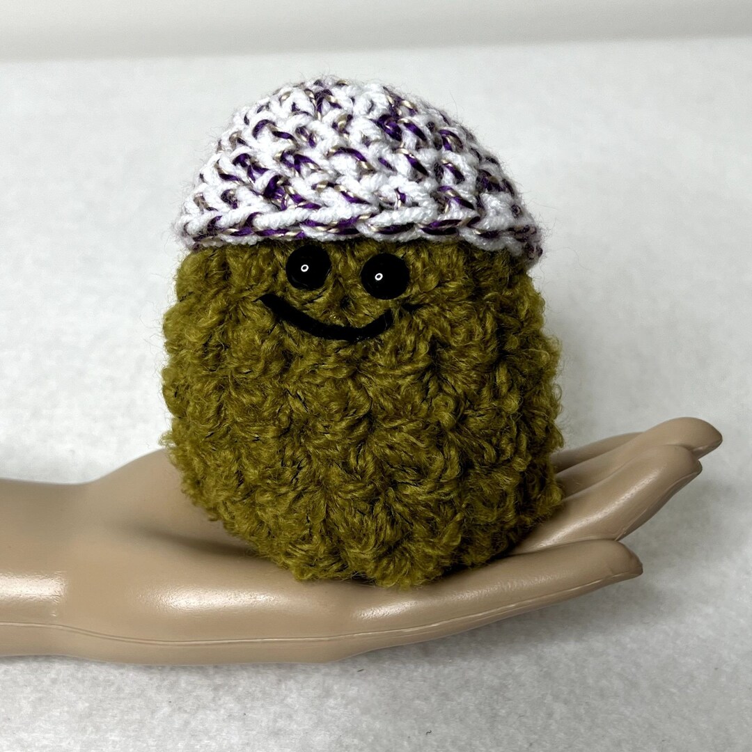 Handmade Crochet Nug Buddy Plushie With Removable Hat - Etsy