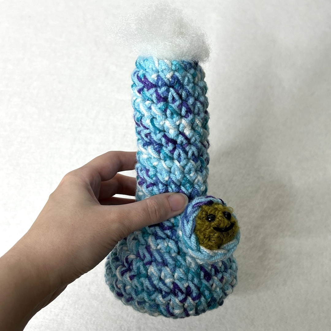Handmade Crochet Nug Buddy Bong Plushie With Removable Nug - Etsy