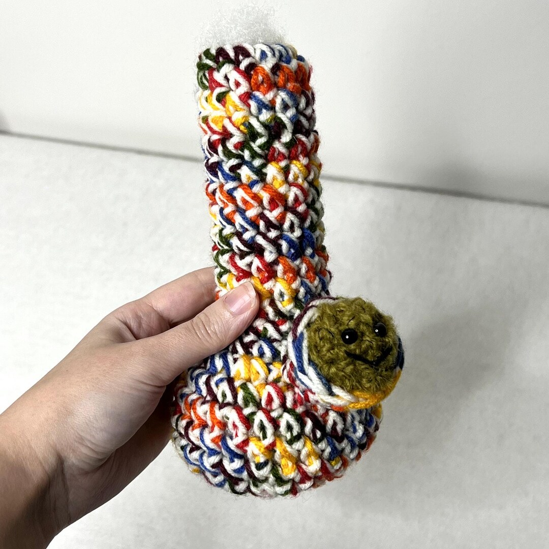 Handmade Crochet Nug Buddy Bong Plushie With Removable Nug - Etsy