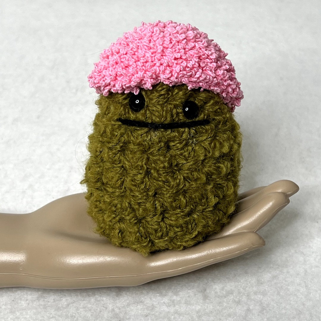 Handmade Crochet Nug Buddy Plushie With Removable Hat - Etsy
