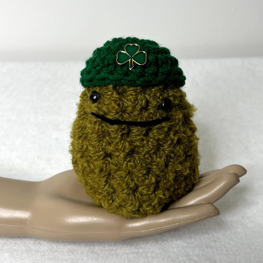 Handmade Crochet Nug Buddy Plushie With Removable Hat - Etsy