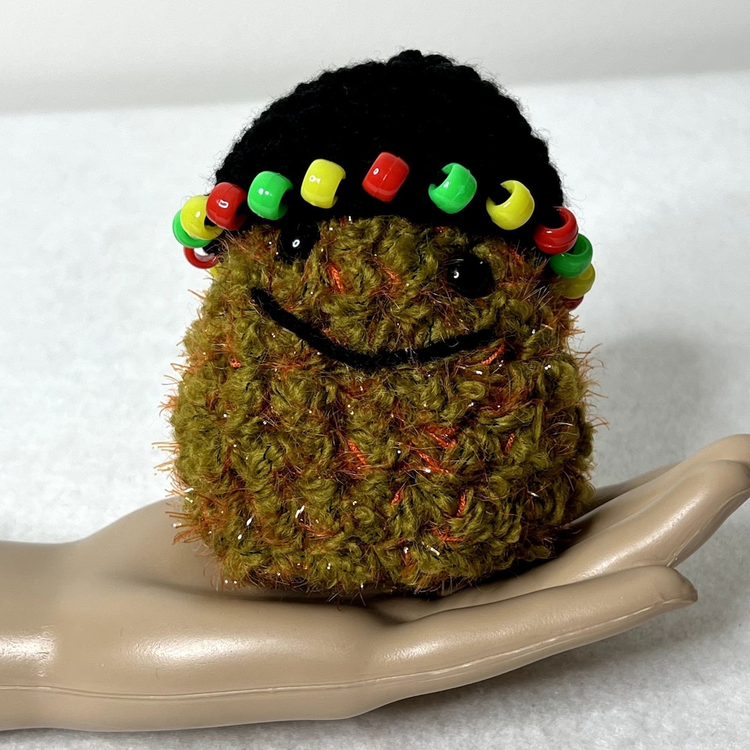 Handmade Crochet Nug Buddy Plushie With Removable Hat - Etsy