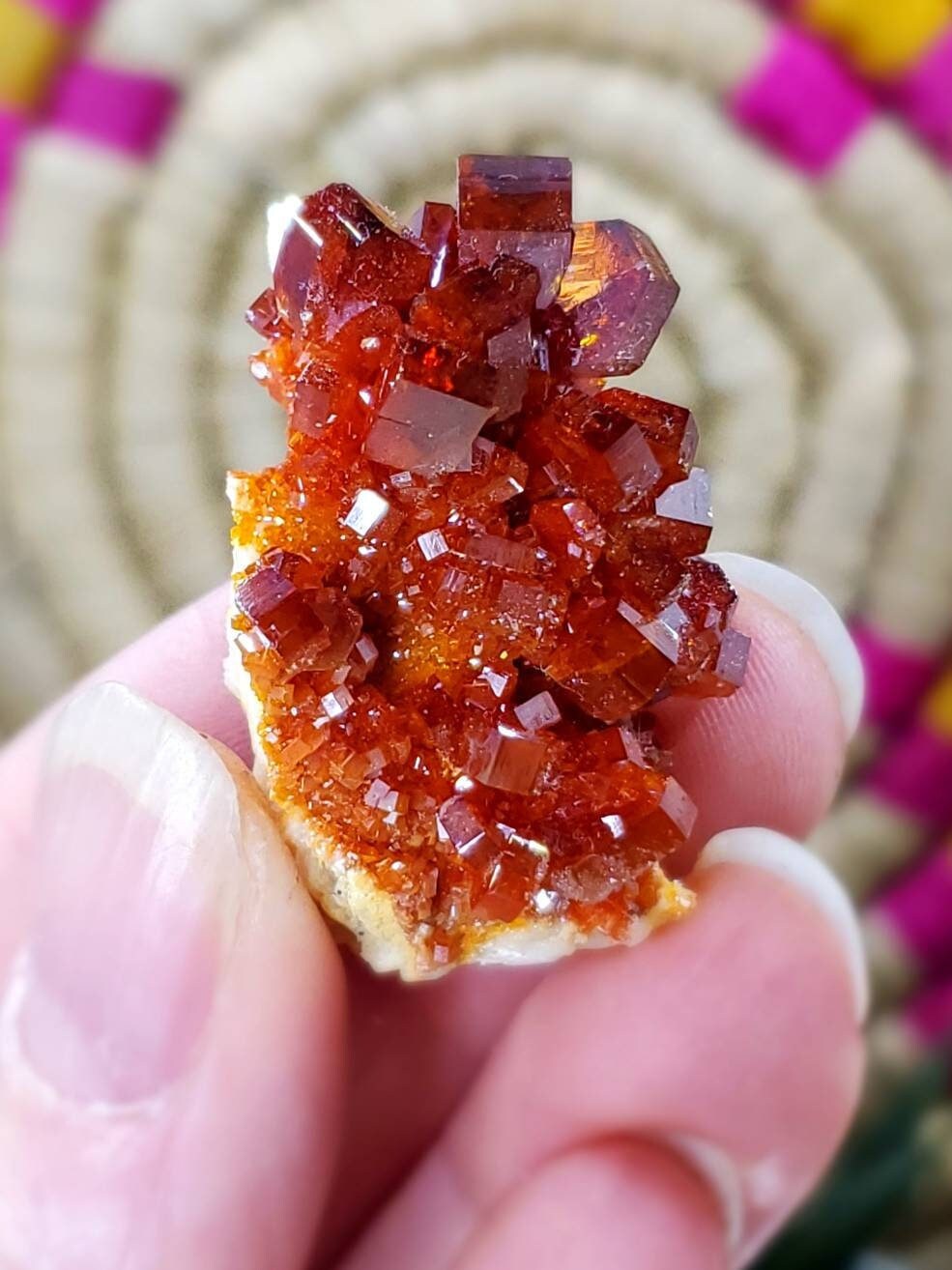 AAA Grade Bright Red High Quality Vanadinite Exceptional | Etsy
