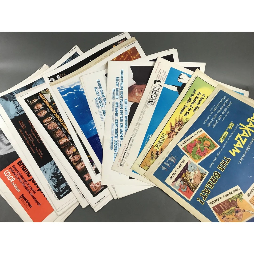 30 Half Sheet Movie Posters 1960's-1970's QA4 - Etsy