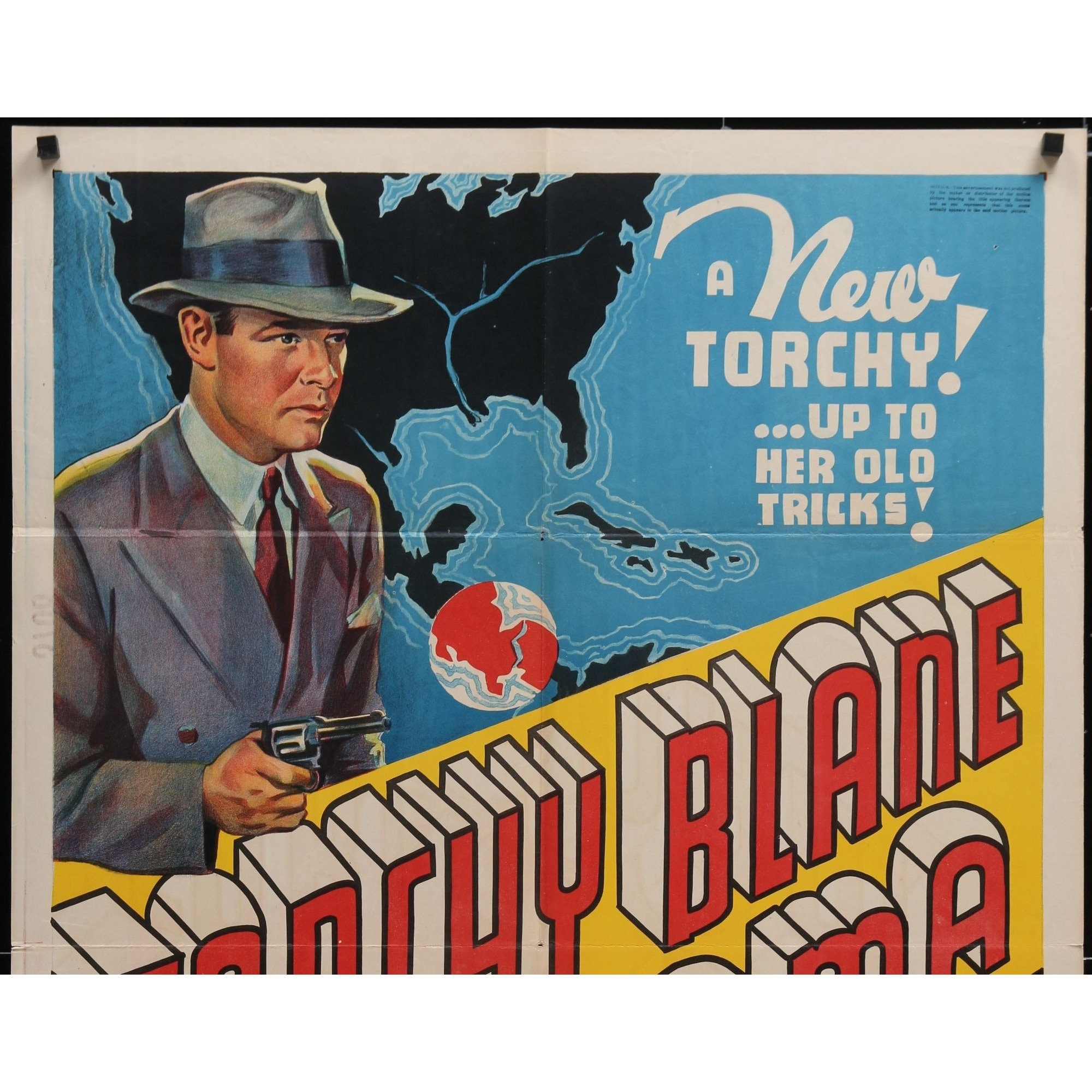 Torchy Blane in Panama 1938 Original One-sheet Mystery Movie Poster ...