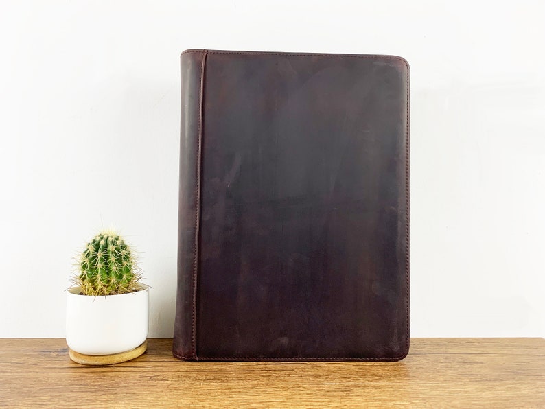 Personalized Leather Portfolio for Men Portfolio Binder 3 - Etsy