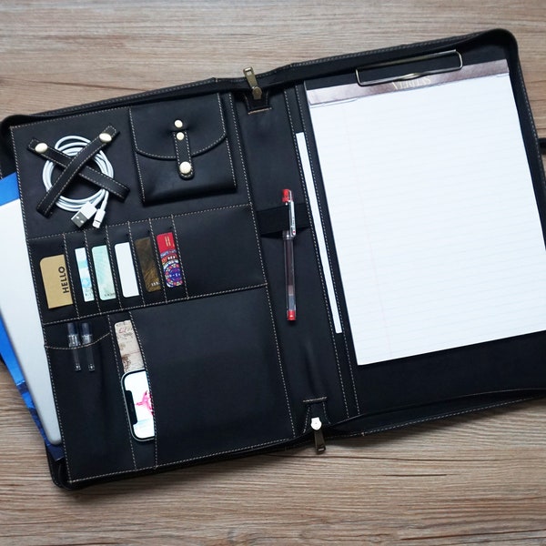 Leather Folder - Etsy