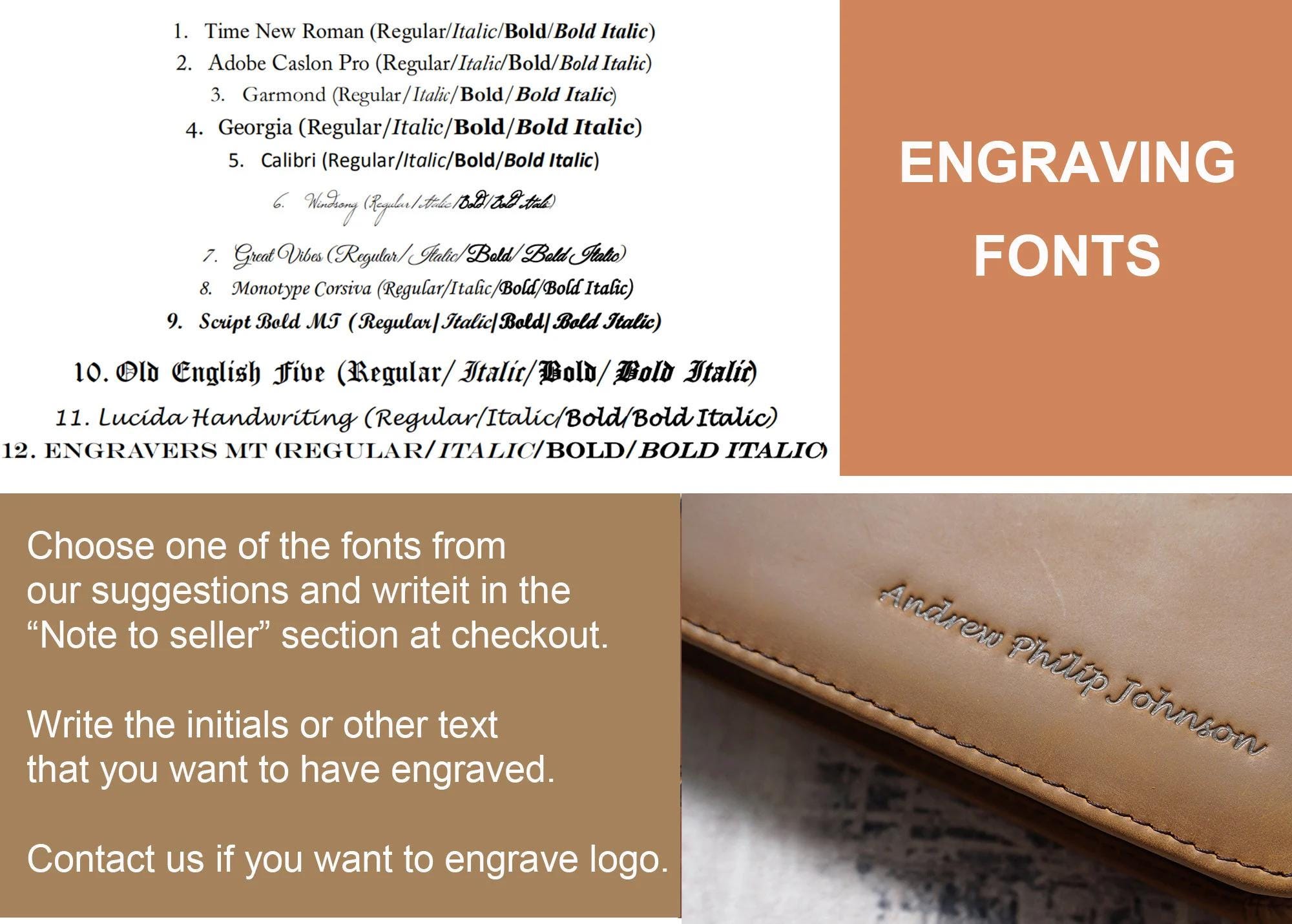 Personalized Leather Checkbook Binder Portfolio for Men, 7 Ring Check ...