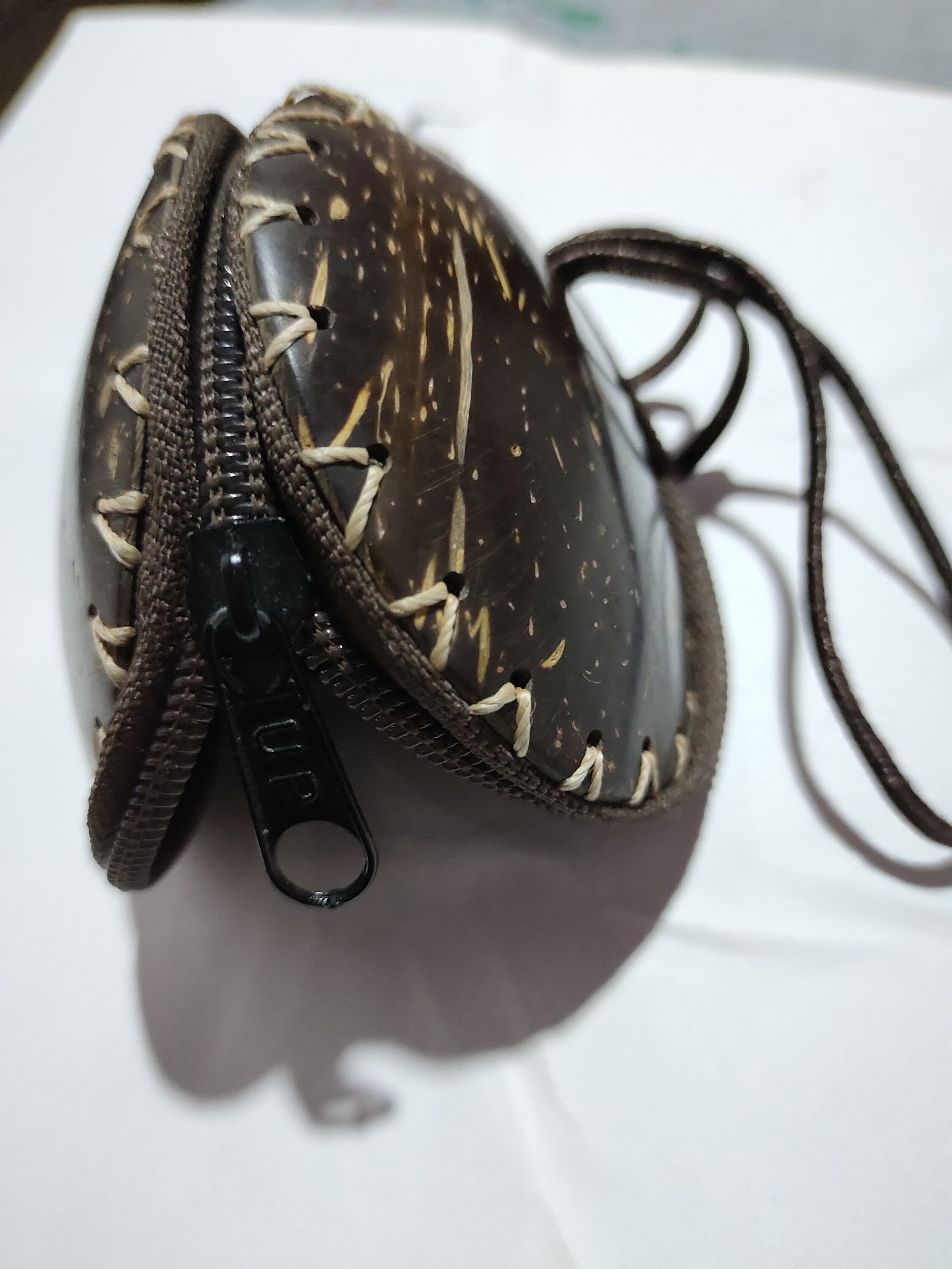 Handmade Natural Coconut Shell small shoulder Wallet Purse | Etsy