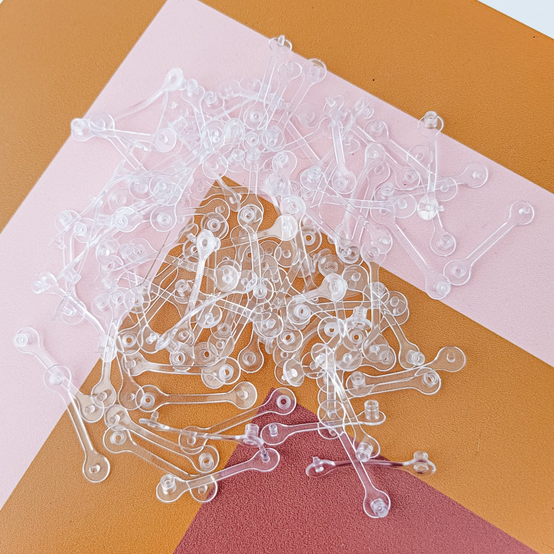 100 Pieces Clear Keychain Thingies® OG, Keychain and Lanyard Clip ...