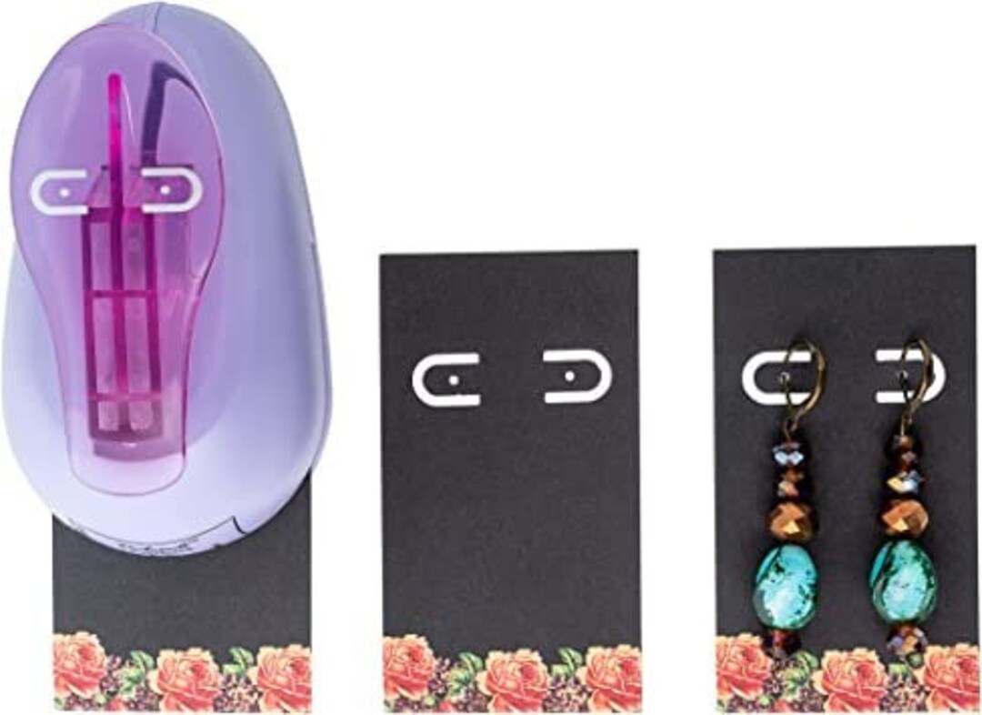 Easy Leverback Punch | Earring Card Hole Punch for Hoops, Kidney Wires ...