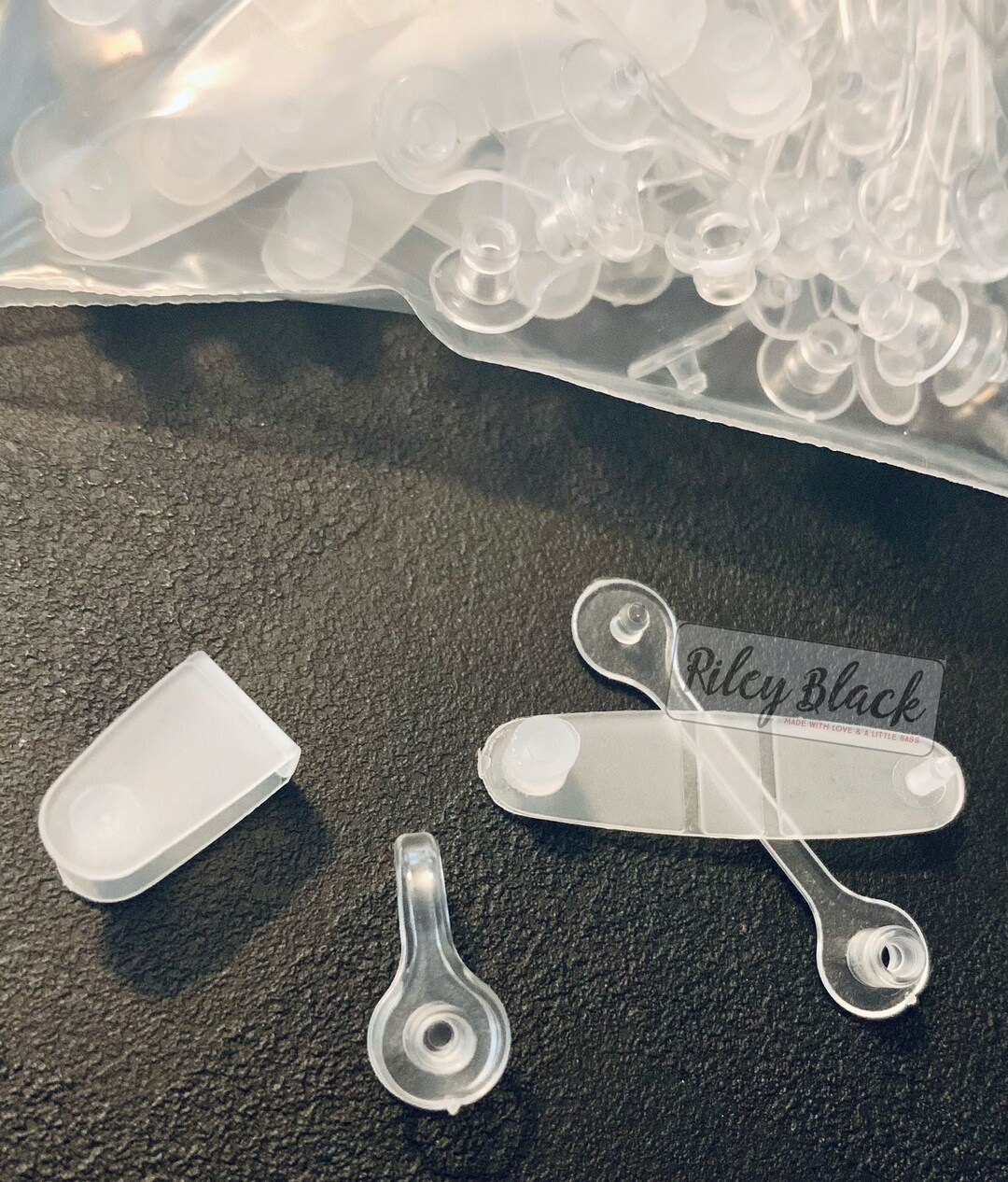 100 Pieces Clear Mixed Styles Keychain Thingies® (mix of OG, Xtra ...