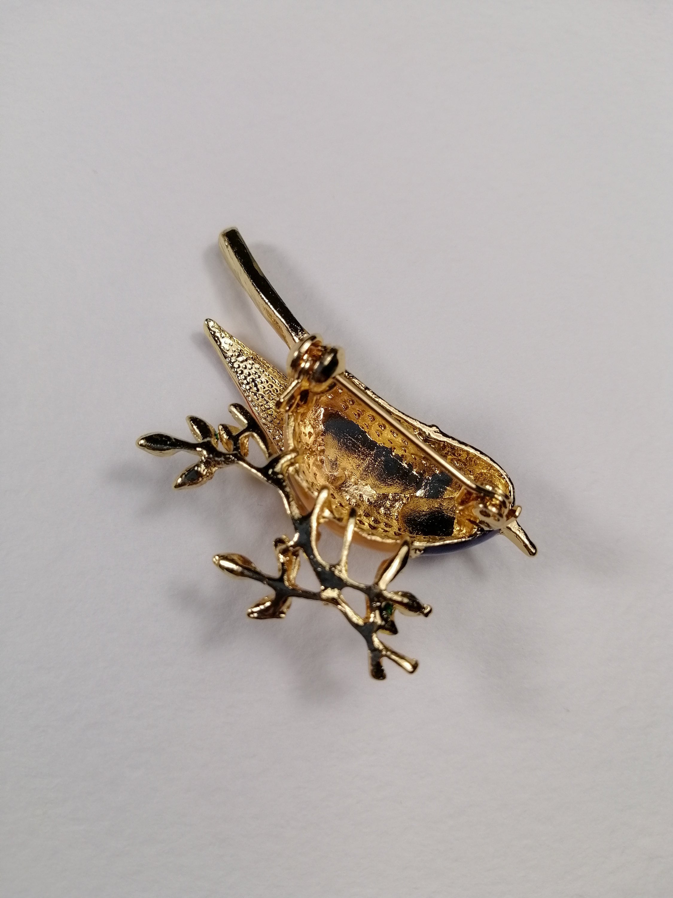 Bird Brooch, Vintage Enamel Brooch, Nature Lover Gifts, Elegant ...