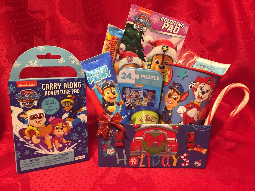 PAW PATROL Gift Paw Patrol: Carry-all Tin, Cup, Bath Paint, Activity ...