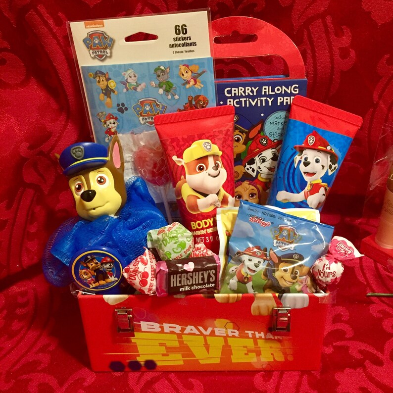 PAW PATROL Gift Basket Kids Paw Patrol Carry all Bath Set Etsy Australia paw-patrol-gift-basket-kids-paw-patrol-carry-all-bath-set-etsy-australia