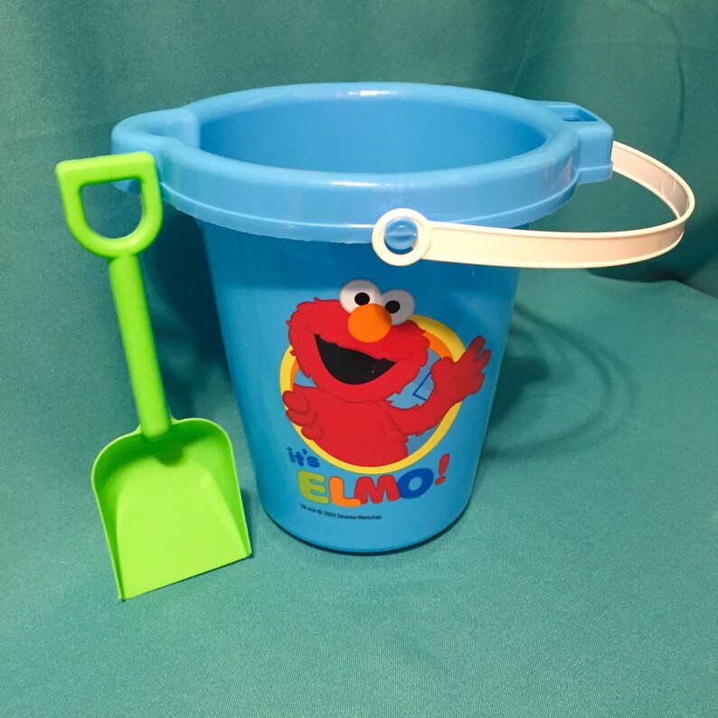 ELMO Gift Basket: Sesame Street Elmo and Toys, Game, Etch A Sketch ...