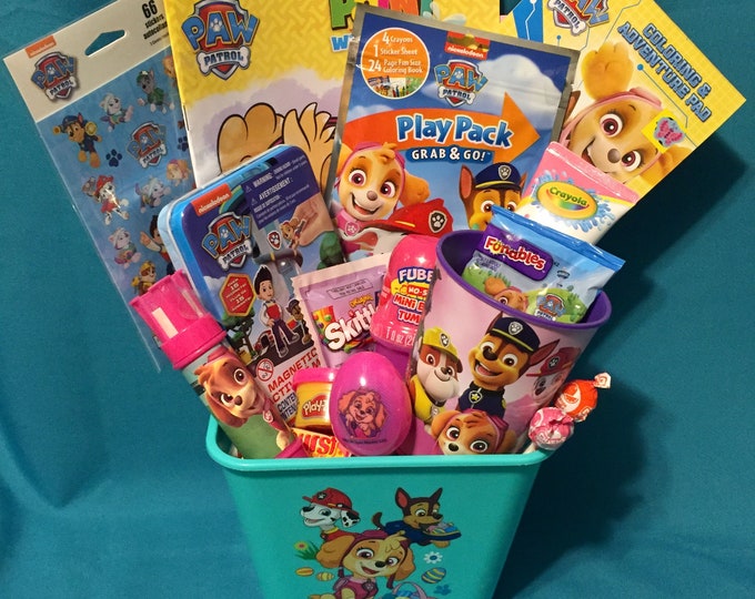 Skye, PAW PATROL EASTER Basket -easter Egg & Play Pack, Activity Books ...