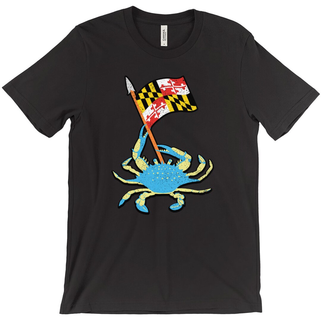 Maryland Crab Shirt, Crabbing Shirt, Blue Crab Shirt, Chesapeake Bay ...