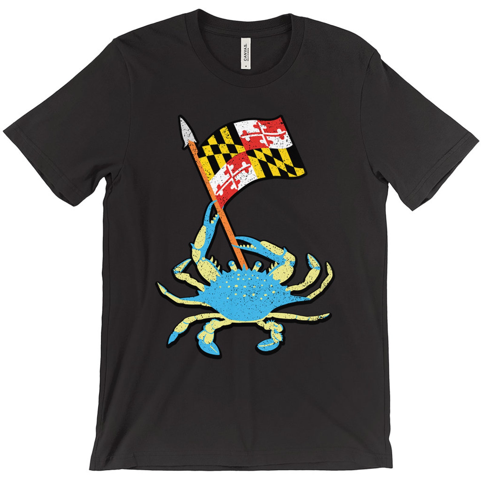 Maryland Crab Shirt, Crabbing Shirt, Blue Crab Shirt, Chesapeake Bay ...
