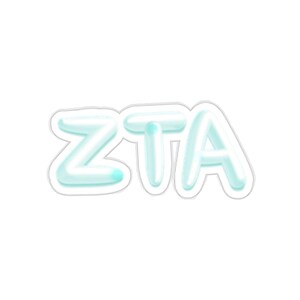 Balloon Animal ZTA Zeta Tau Alpha Letters - Etsy